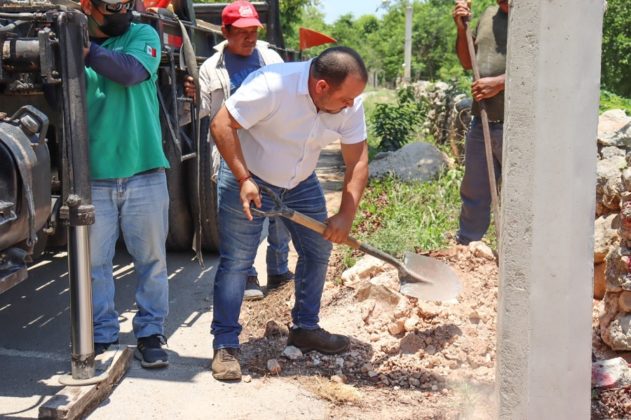 El alcalde Juan Martín Fragoso pone en marcha la electrificación en la ...