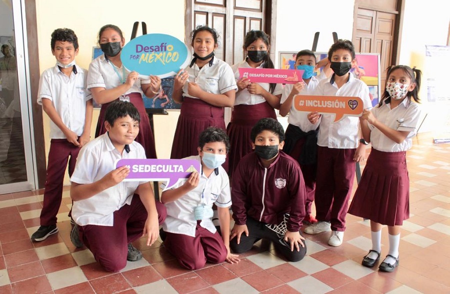 Pintan el mural “Desafío por México” del CRIT-Yucatán | El Grillo