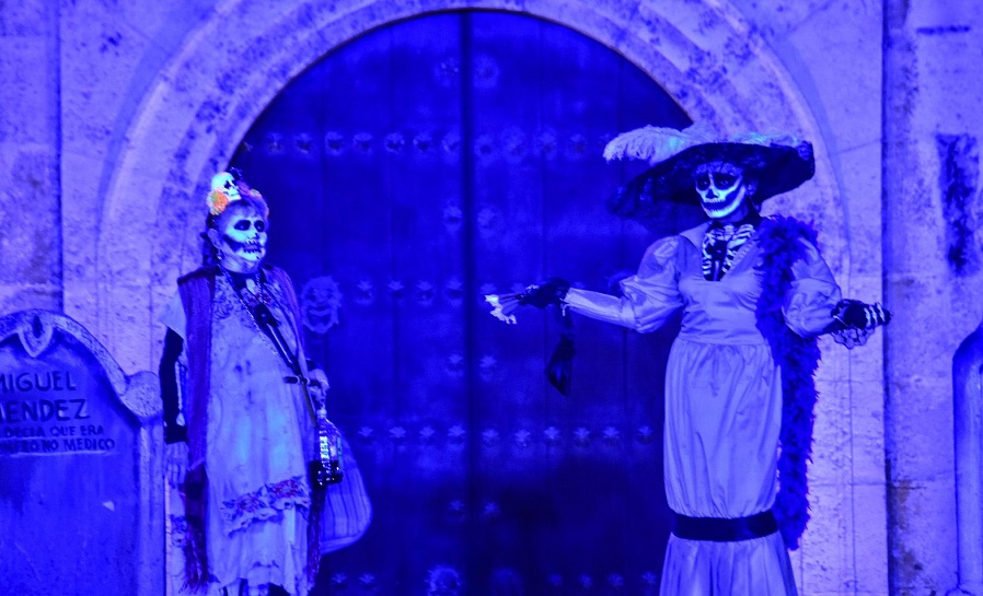 Llegan ánimas a la Casa de la Cultura del Mayab | El Grillo