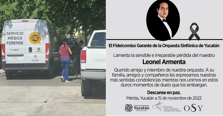 Fallece en una privada de Chuburná un violinista de la Orquesta ...