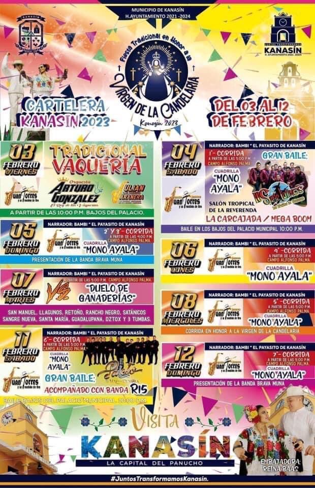 Comienza el viernes 3 de febrero en Kanasín la fiesta de la Virgen de ... Comienza el viernes 3 de febrero en Kanasín la fiesta de la Virgen de ...