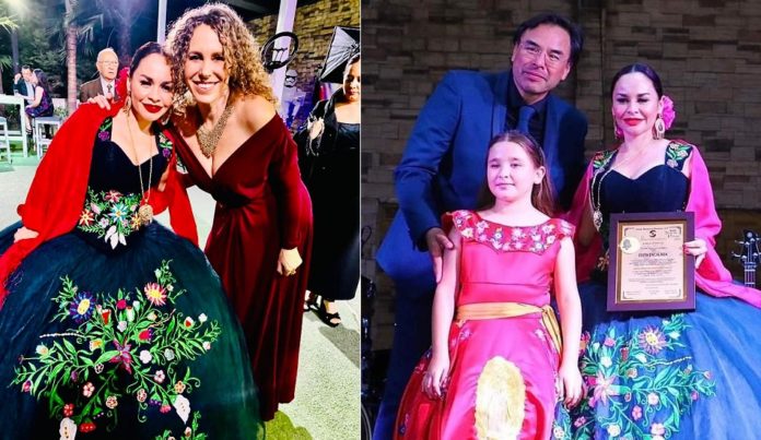 Edith Encalada y su hija Noura Francis sorprenden en los premios Sol de ...