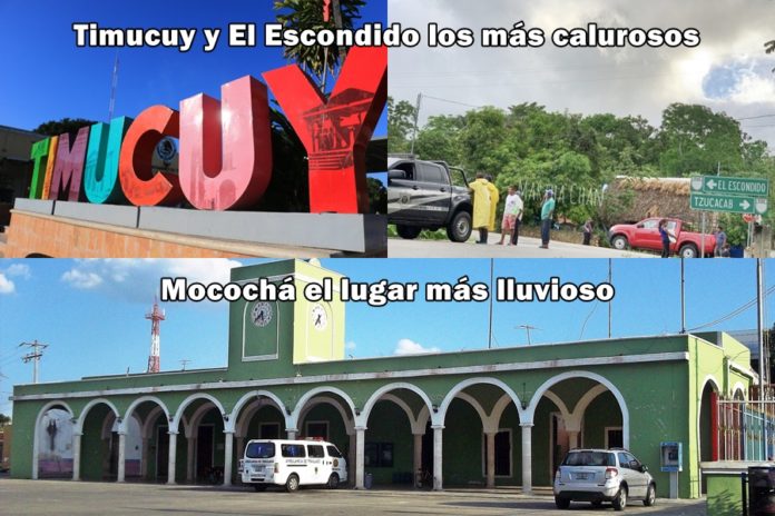 Debutan: Timucuy y El Escondido fueron los más calurosos de Yucatán, ayer jueves | El Grillo