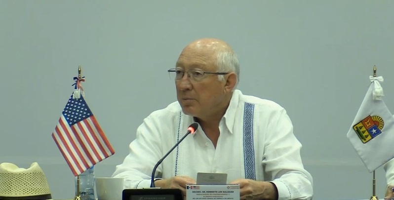 Yucatán es un estado ejemplar: embajador de Estados Unidos, Ken Salazar ...