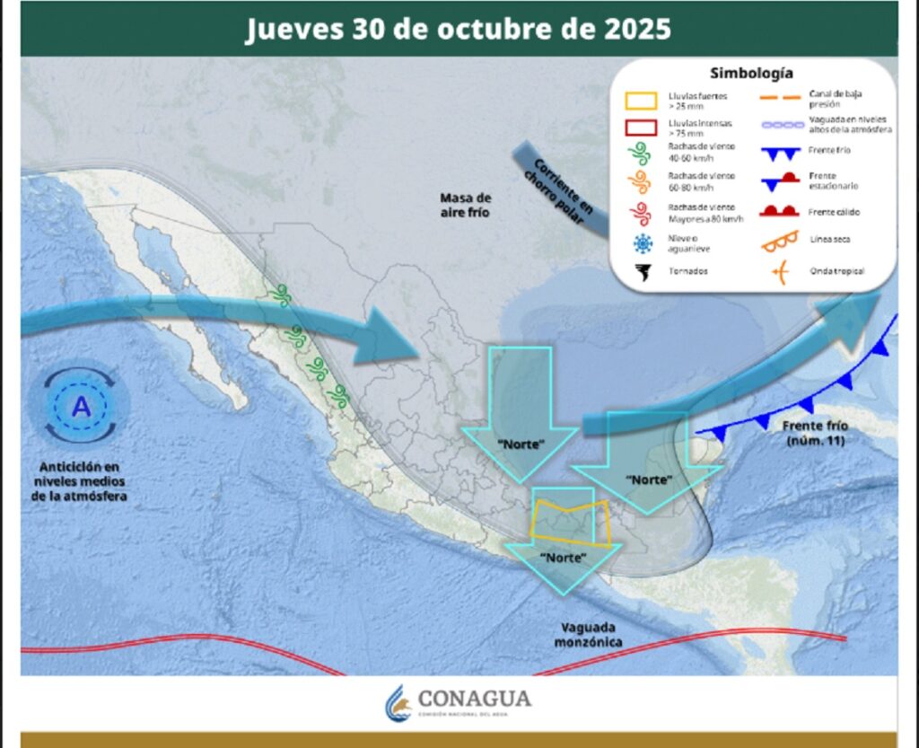 Habemus “Norte de Finados”: Llega adelantado y el jueves pegaría y ...
